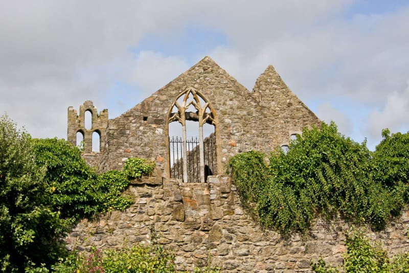 St Marys Abbey, Howth, Dublin Stock Image - Image of chapel, monastery ...
