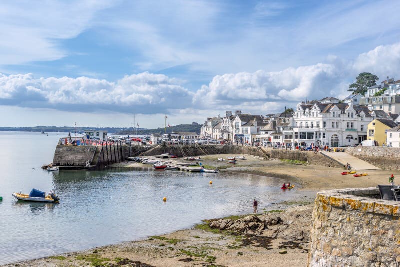 St Mawes stock image. Image of england, marina, coast - 231607909