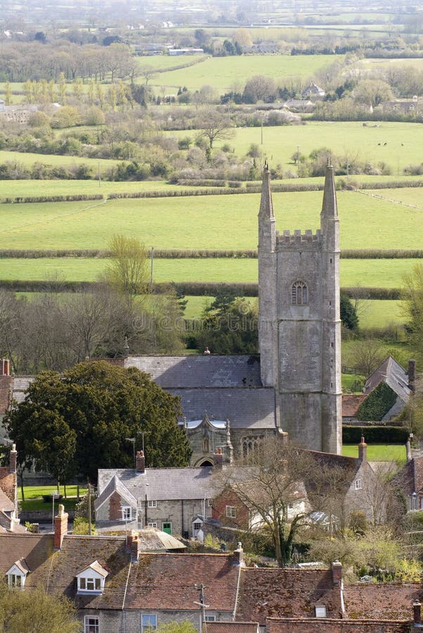 St Michael the Archangel Church,Mere,Wiltshire Stock Photo - Image of ...