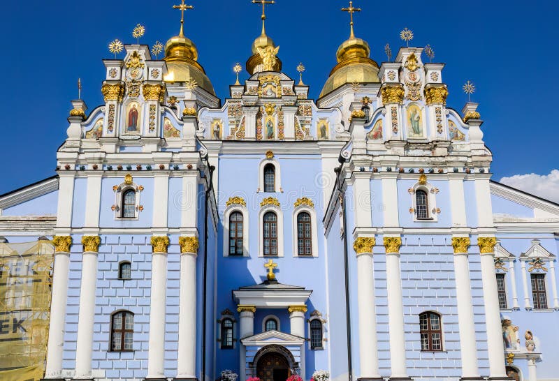 St. Michael S Golden-Domed Monastery of Kiev - Ukraine Stock Image ...