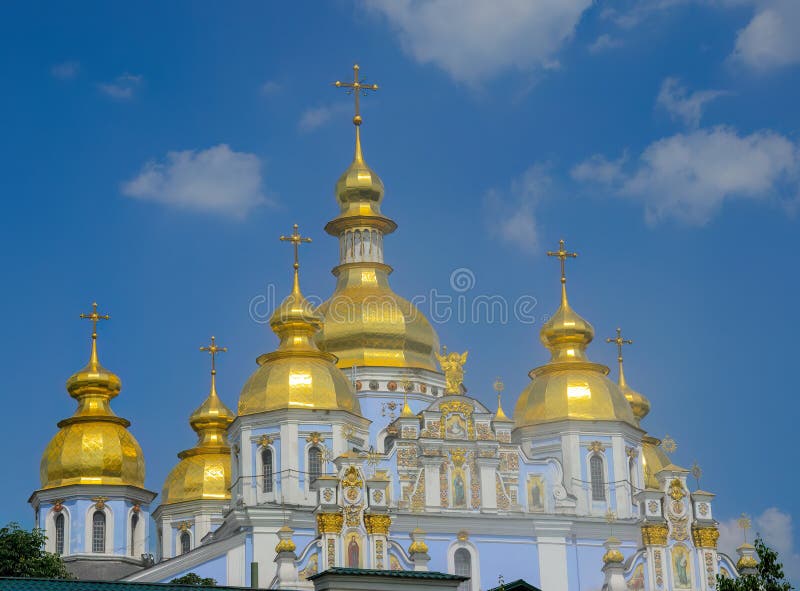 St. Michael S Golden-Domed Monastery of Kiev - Ukraine Stock Image ...
