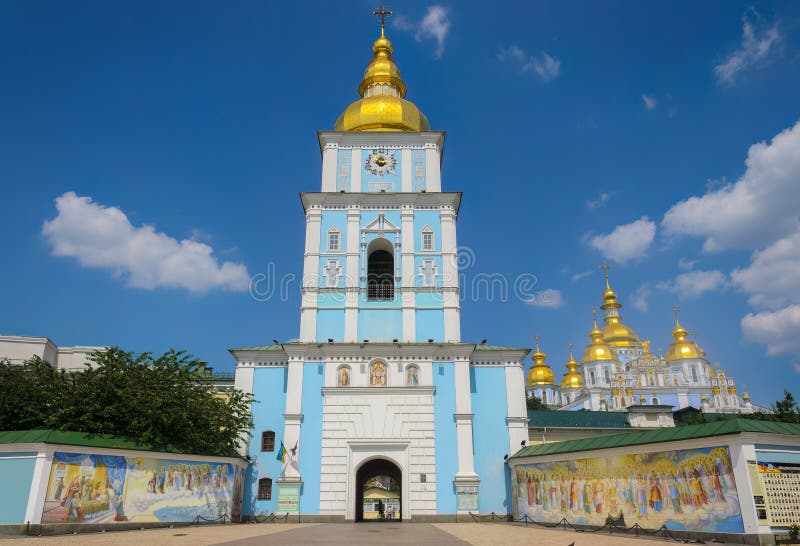 St. Michael S Golden-Domed Monastery of Kiev - Ukraine Stock Image ...