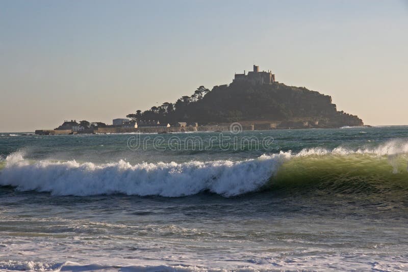 St Michael s Mount stock photo. Image of mount, sand, calm - 6199510