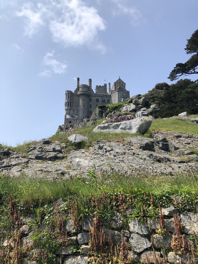 St Michael S Mount Castle, Cornwall, England, United Kingdom. Stock ...