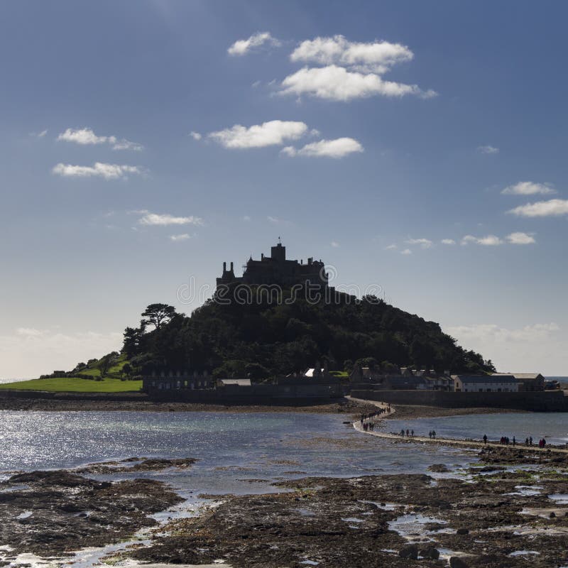 St Michael S Mount, Cornwall, UK Stock Photo - Image of cathedral ...