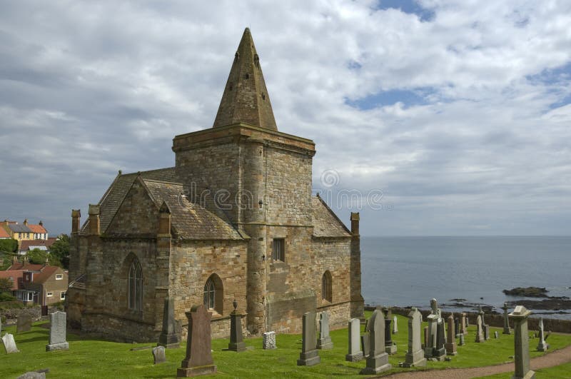 St. Monans Church stock image. Image of picturesque, scenic - 27308943