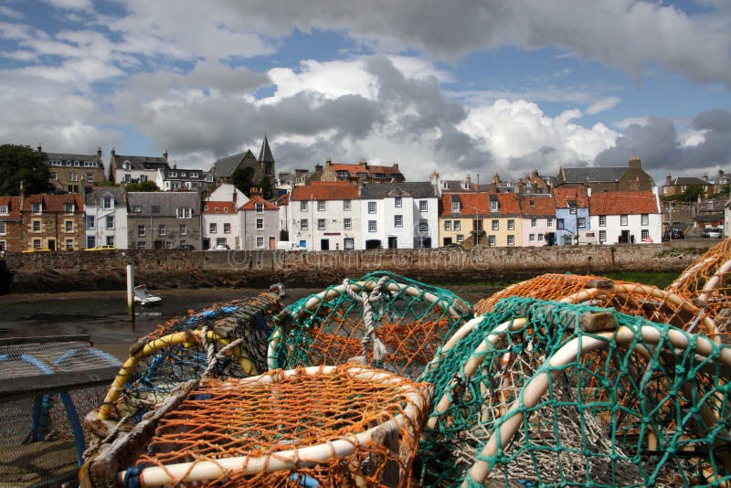 St Monans Harbour stock image. Image of outdoors, monans - 10349363