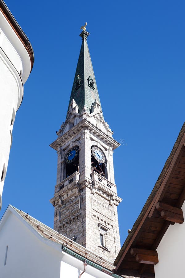 St. Moritz, Switzerland stock image. Image of mountain - 47777609