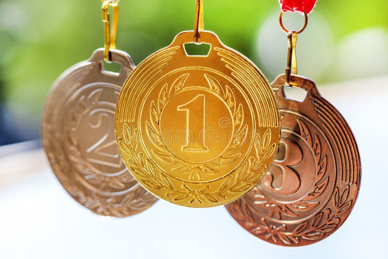 1st 2nd 3rd Medal First Place Second Third Award Winner Badge Stock ...