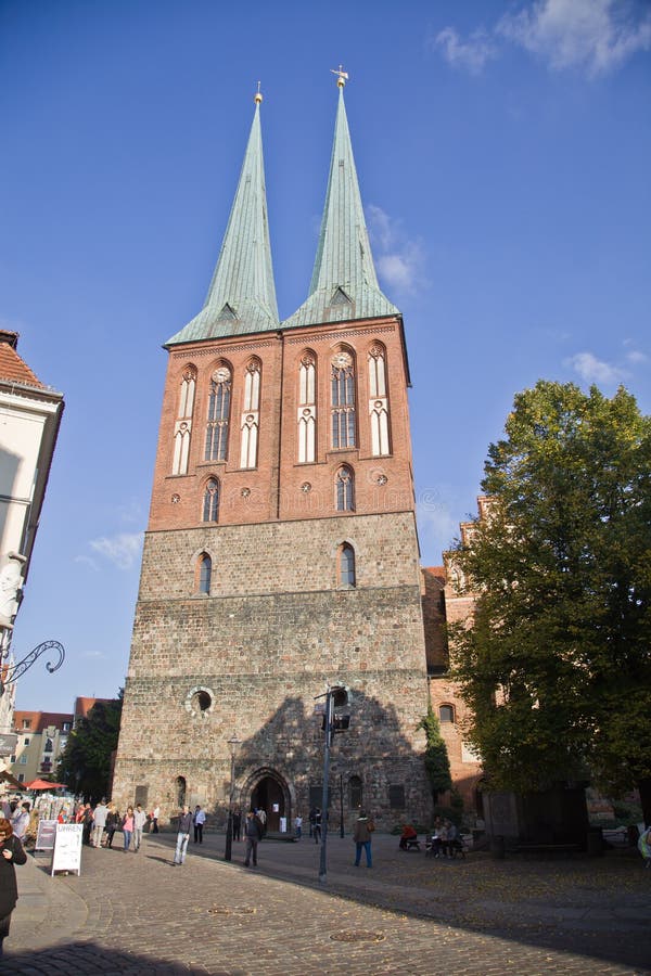 St. Nicholas Church, Berlin Editorial Photo - Image of oldest, history ...