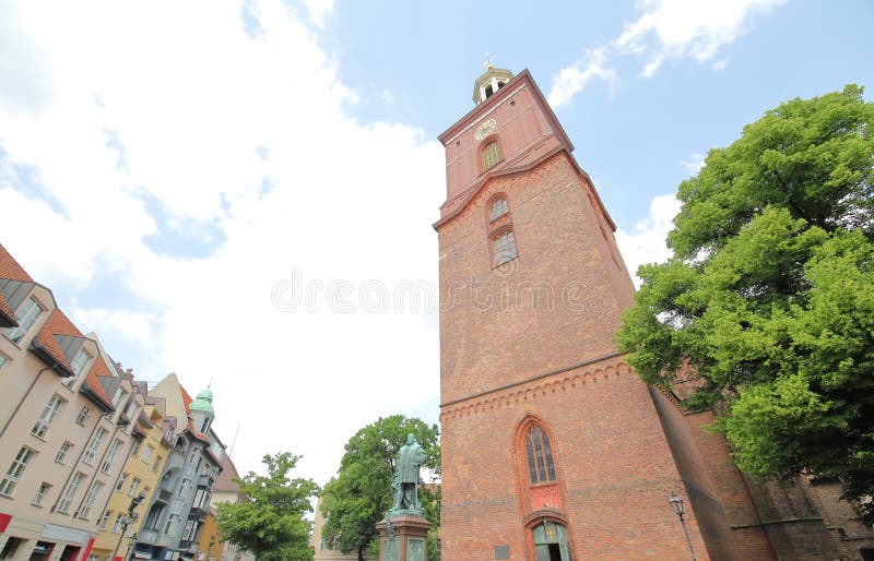 St Nicholas Church Spandau Berlin Germany Stock Photo - Image of german ...