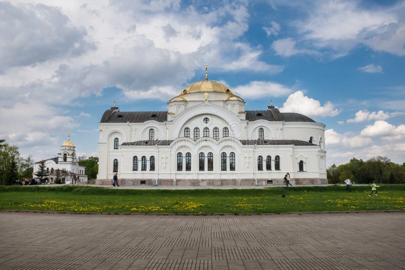 St. Nicholas Garrison Cathedral Brest Stock Image - Image of memorial ...