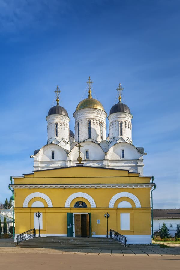 St.Paphnutius Borovsk Monastery, Russia Stock Image - Image of tourism ...