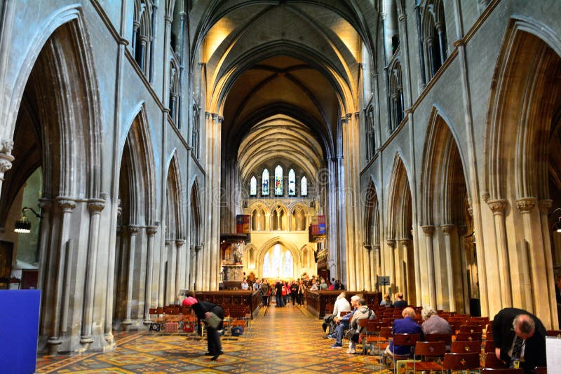 St. Patrick Cathedral, Dublin, Ireland Editorial Photography - Image of ...