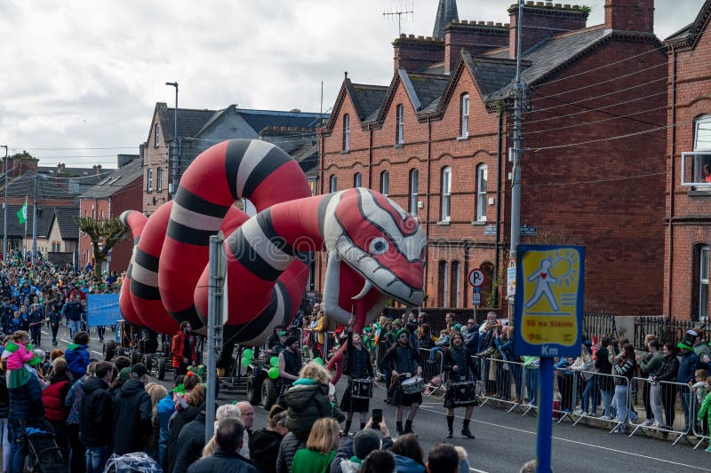 St.Patrick Day ,17 March 2024 Limerick Ireland Editorial Photography ...