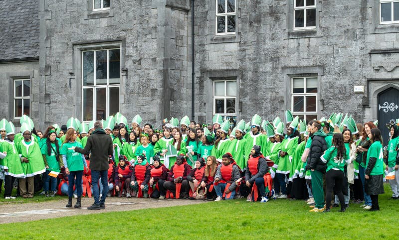 St.Patrick Day ,17 March 2024 Limerick Ireland Editorial Photography ...