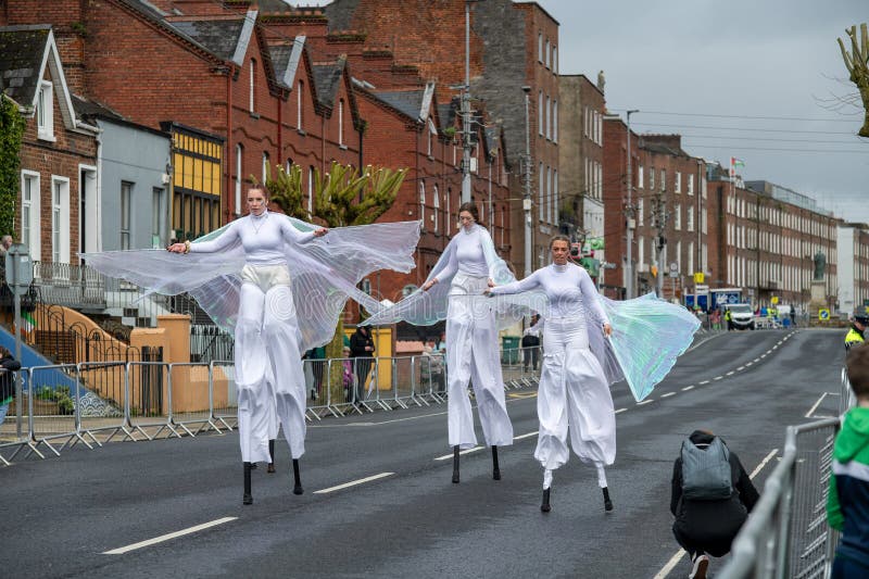 St.Patrick Day ,17 March 2024 Limerick Ireland Editorial Photo - Image ...