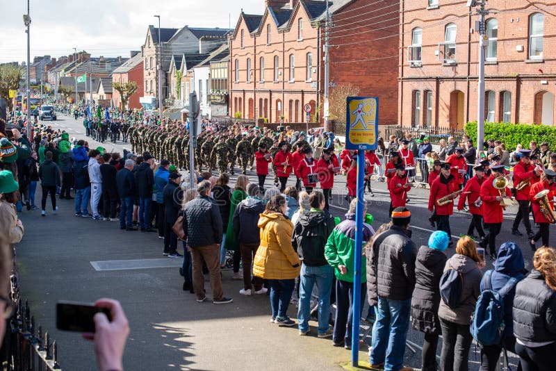 St.Patrick Day ,17 March 2024 Limerick Ireland Editorial Photography ...