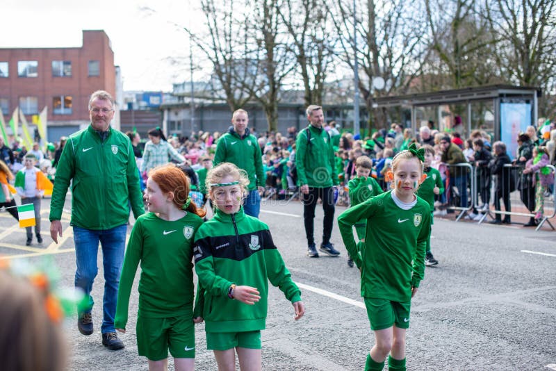 St.Patrick Day ,17 March 2024 Limerick Ireland Editorial Stock Photo ...