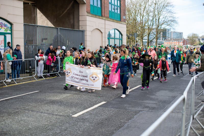 St.Patrick Day ,17 March 2024 Limerick Ireland Editorial Image - Image ...