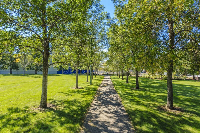 St. Patrick Park stock photo. Image of saskatoon, lawn - 182611330