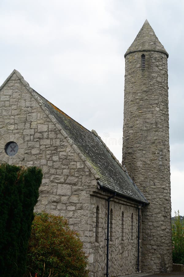Church, Saul, Northern Ireland Stock Image - Image of architect ...