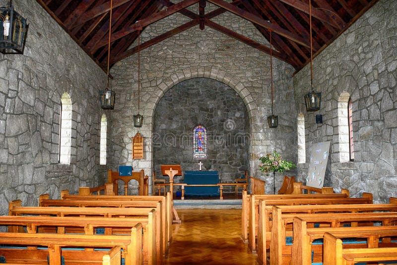 Church, Saul, Northern Ireland Editorial Stock Image - Image of gaelic ...