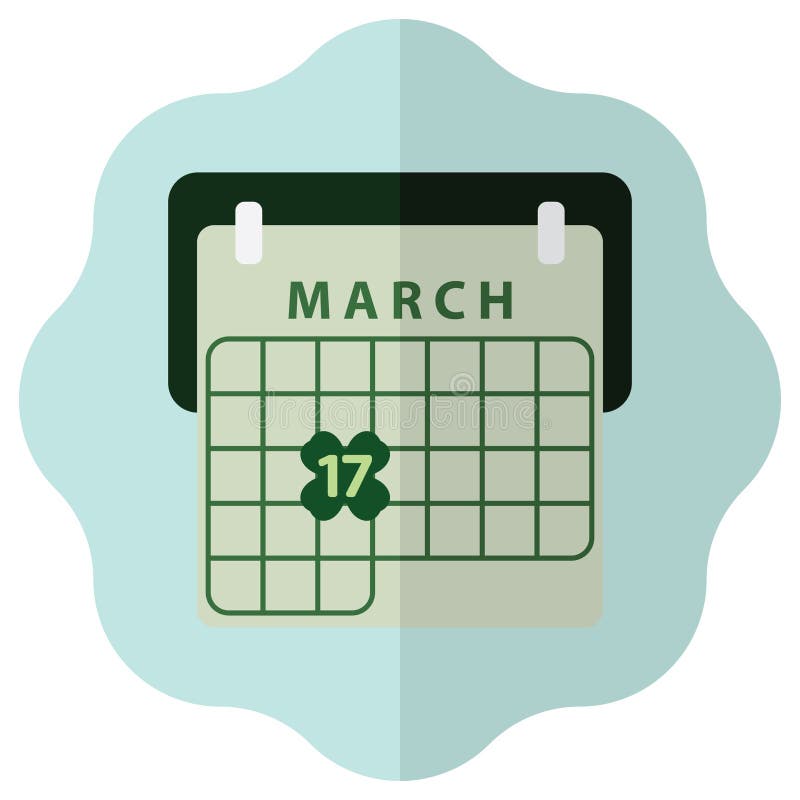 St Patrick S Date 17 March. Vector Illustration Decorative Design Stock ...