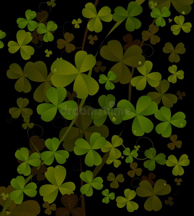 St. Patrick S Day Abstract Background Stock Vector - Illustration of ...
