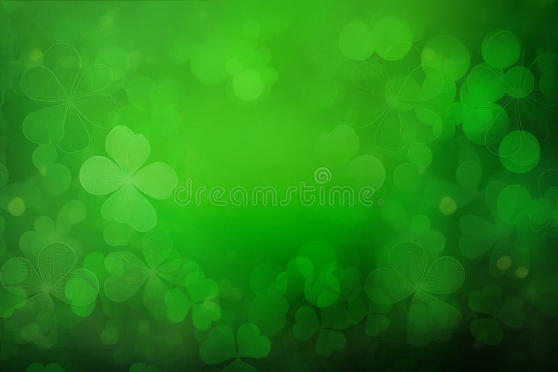 St. Patrick S Day Abstract Green Background for Design Colorful ...
