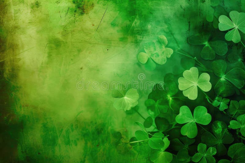 St. Patrick S Day Abstract Green Background for Design Colorful ...