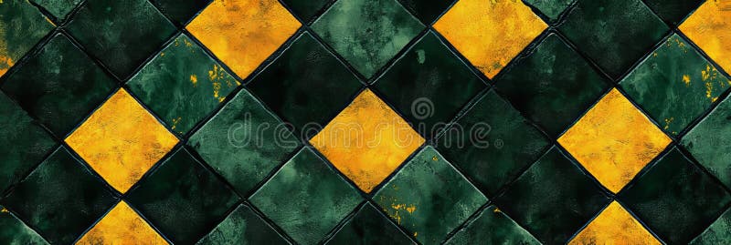 A St. Patrick S Day Backdrop Featuring a Seamless Green Diamond Pattern ...