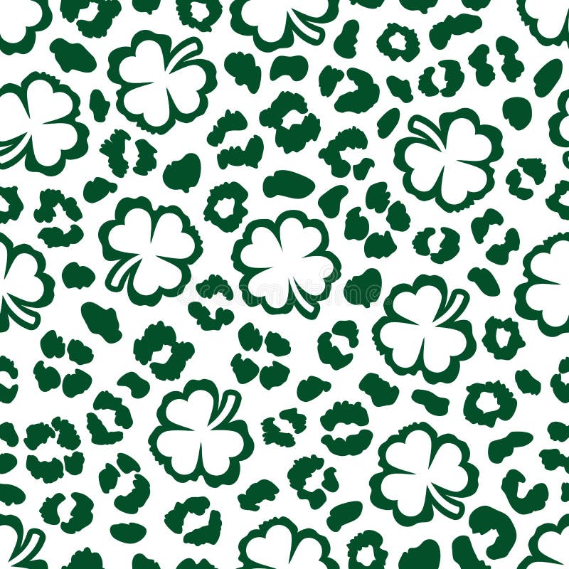 Leopard Shamrock Stock Illustrations – 83 Leopard Shamrock Stock ...