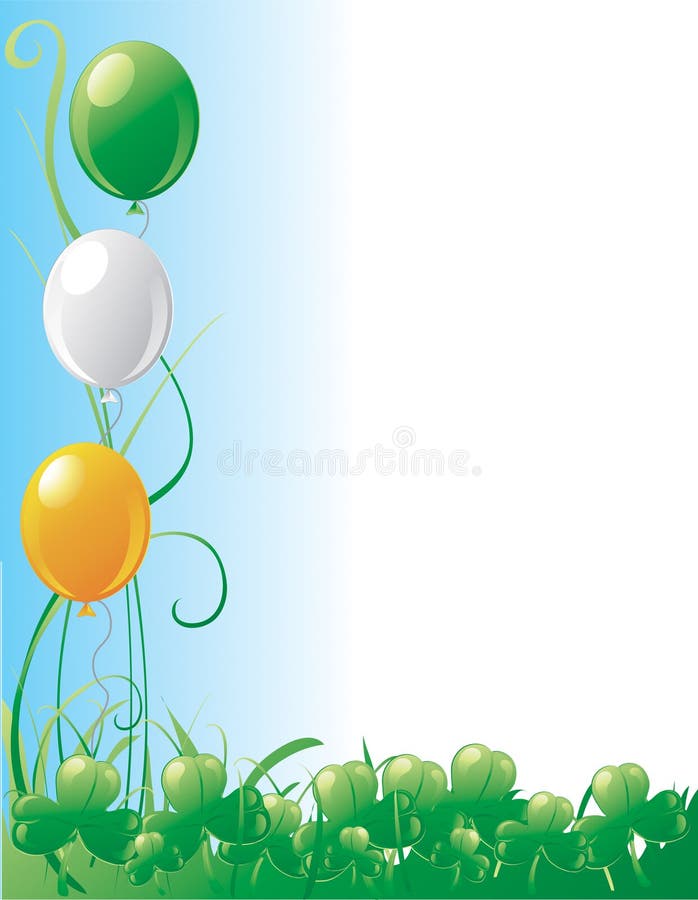 St. Patrick s day border stock vector. Illustration of artistic - 12221278