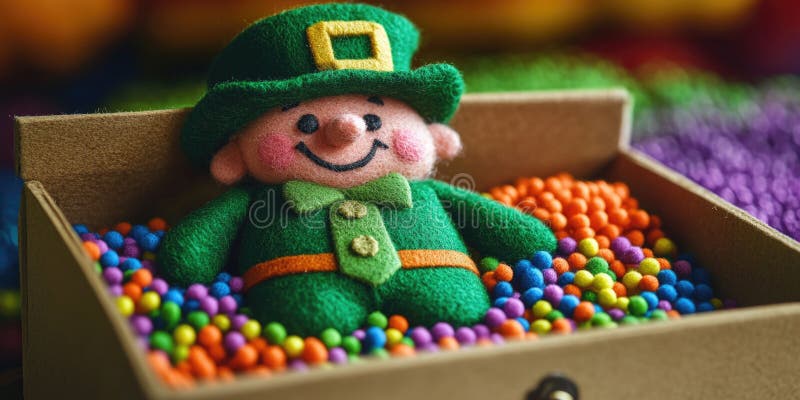 St. Patrick S Day Candy Box Stock Photo - Image of candy, butter: 366613364