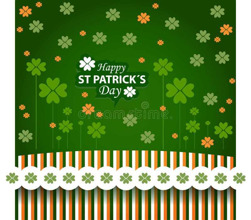 St patrickÂ´s day stock illustration. Illustration of card - 50773804