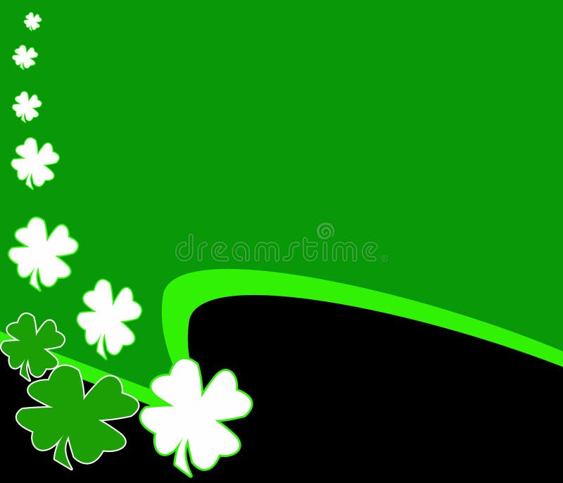 St. Patrick S Day Clover Background Stock Illustration - Illustration ... St. Patrick S Day Clover Background Stock Illustration - Illustration ...