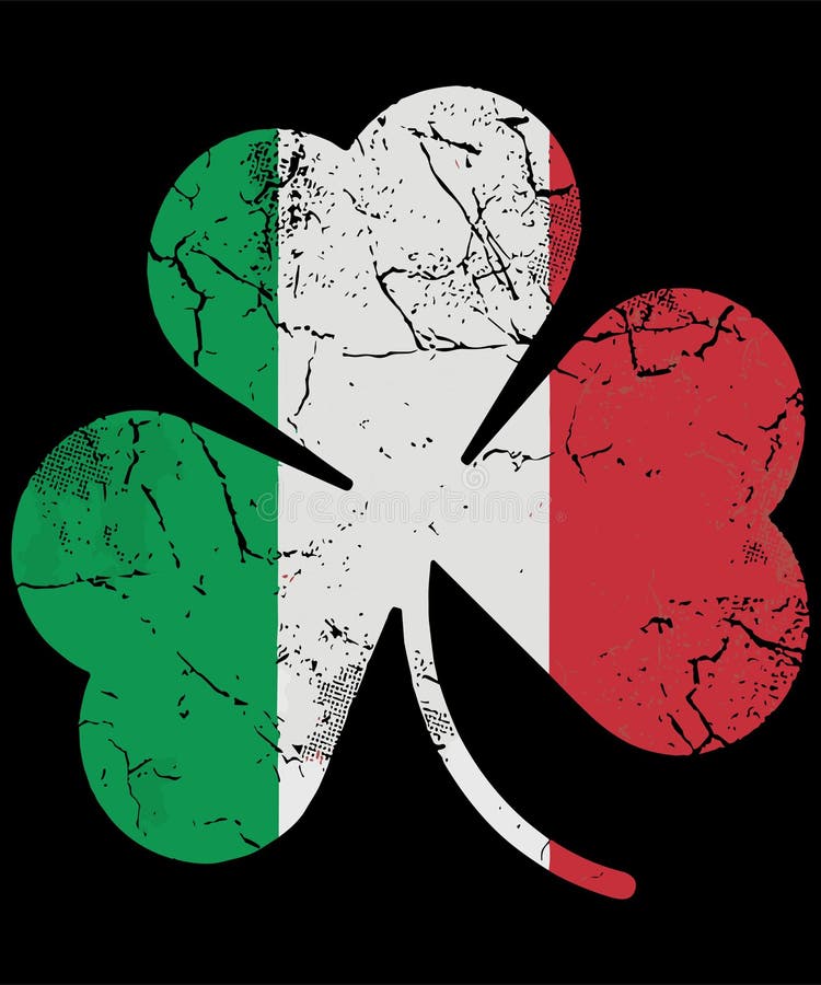St Patrick S Day Clover Flags Stock Vector - Illustration of garments ...
