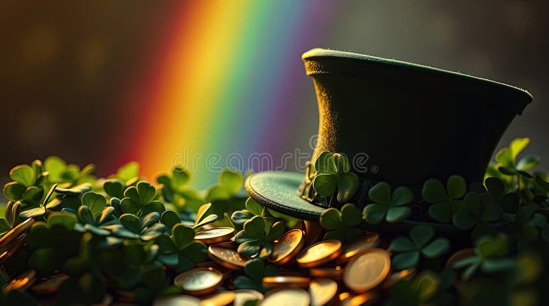 St. Patrick S Day Colorful Illustration with Traditional Festive ...