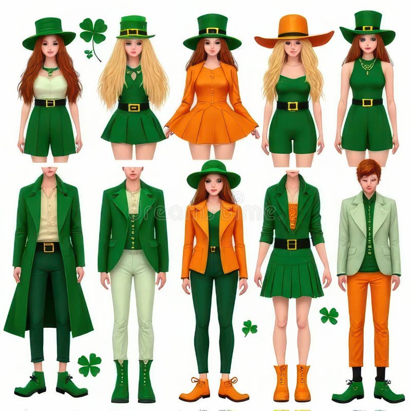 St. Patrick S Day Festive Attire Inspiration - a Rainbow of Colors and ...