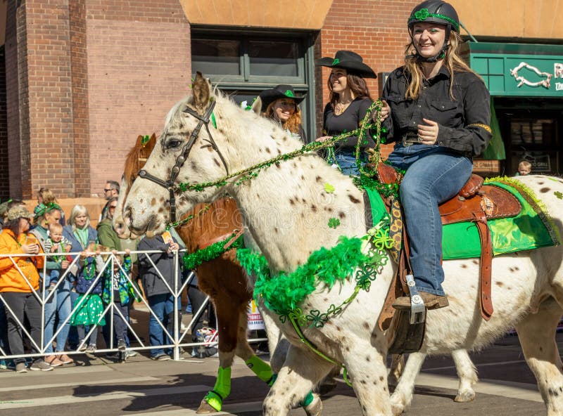 St. Patrick S Day Parade in Denver, Colorado Editorial Stock Photo ...