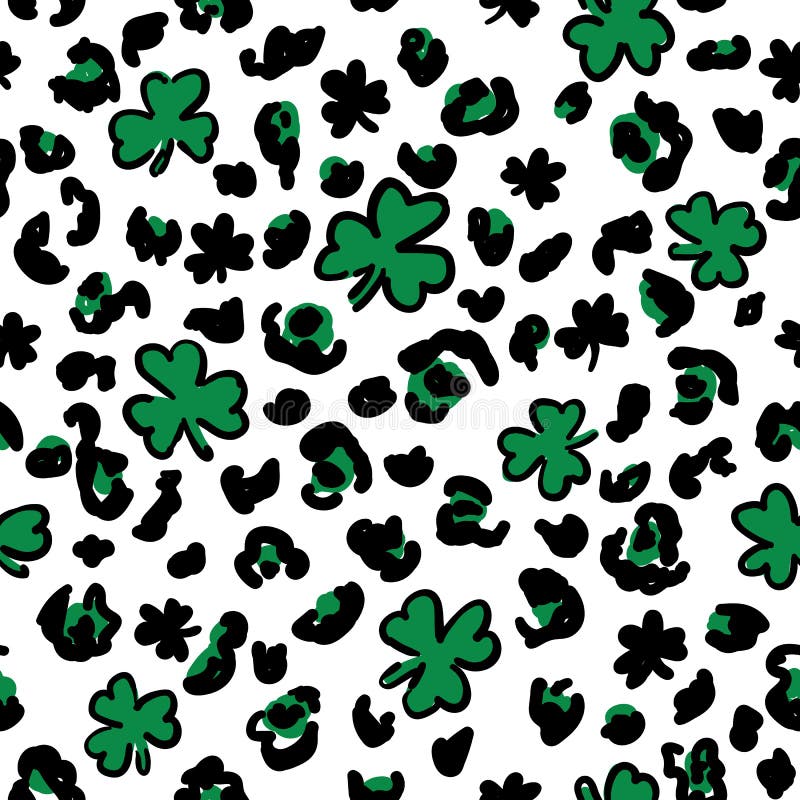 Leopard Shamrock Stock Illustrations – 62 Leopard Shamrock Stock ...