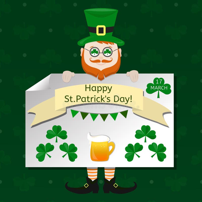 St. Patrick`s Day Vector Design Elements Set Stock Vector ...