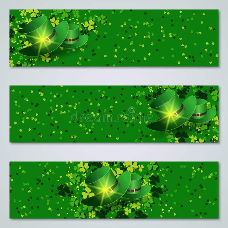 St Patrick's Day Banners Stock Illustrations – 464 St Patrick's Day ...