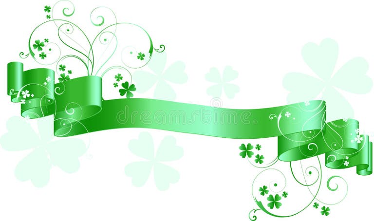 Shamrock Scroll Stock Illustrations – 418 Shamrock Scroll Stock ...