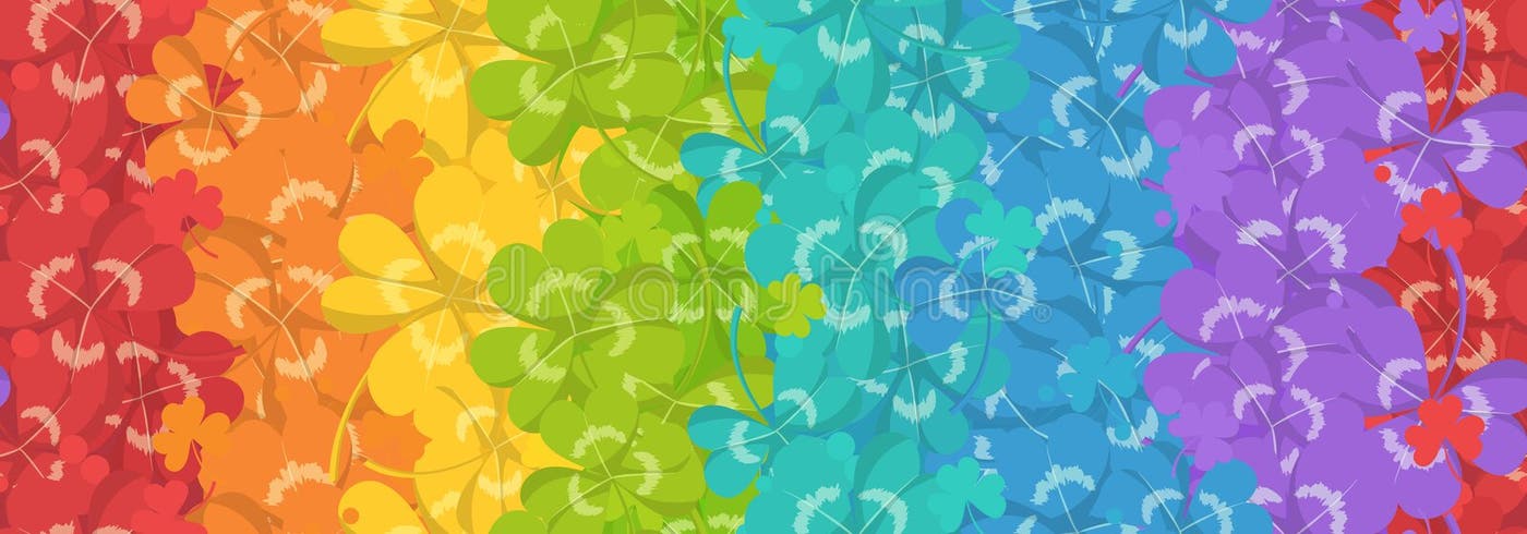 Colored Shamrocks Stock Illustrations 152 Colored Shamrocks Stock