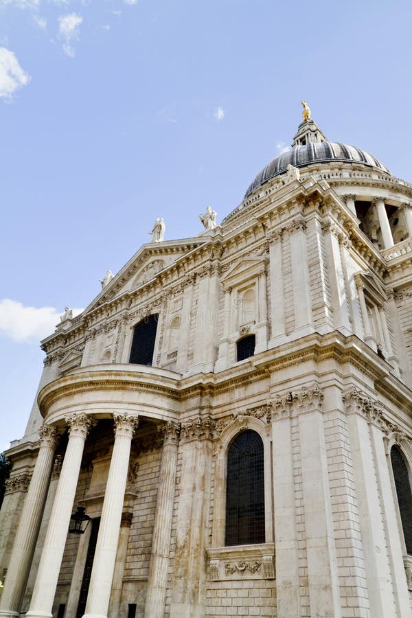 St. Paul Cathedral Side stock image. Image of place, church - 20852769