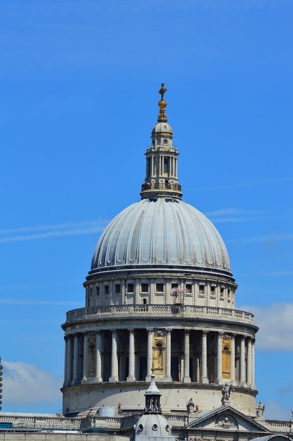 St Pauls dome editorial stock photo. Image of cathedral - 56485378