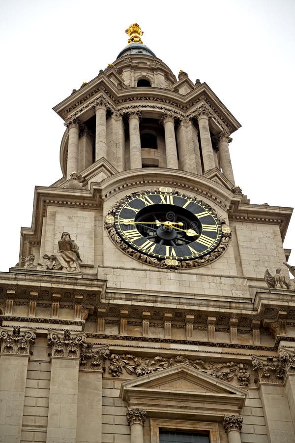 St Paul in London England Old Religion Stock Photo - Image of historic ...