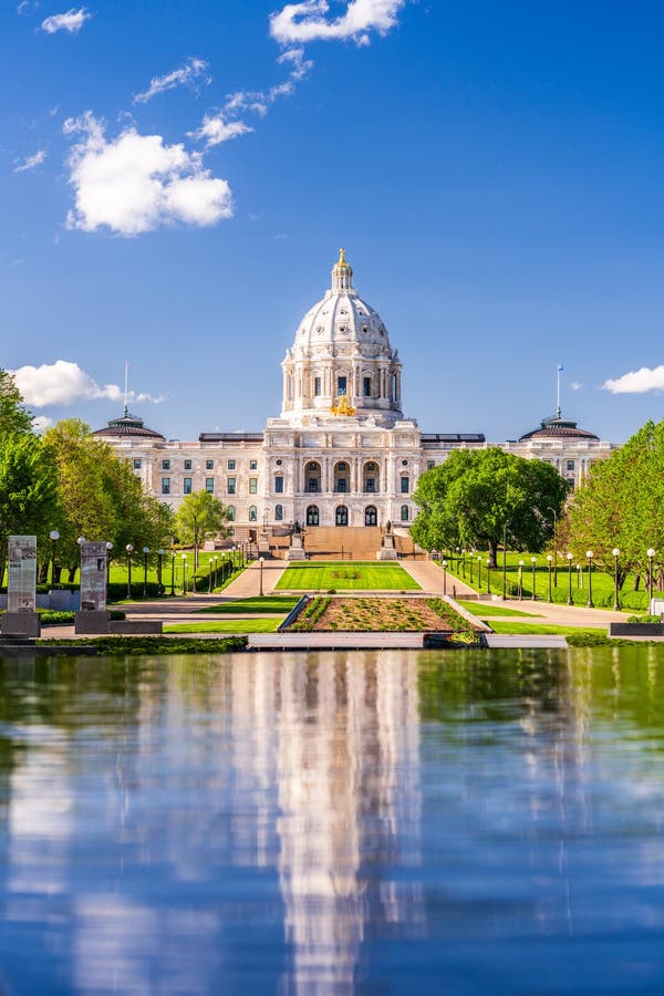 St. Paul, Minnesota, USA at the Minnesota State House Stock Photo ...